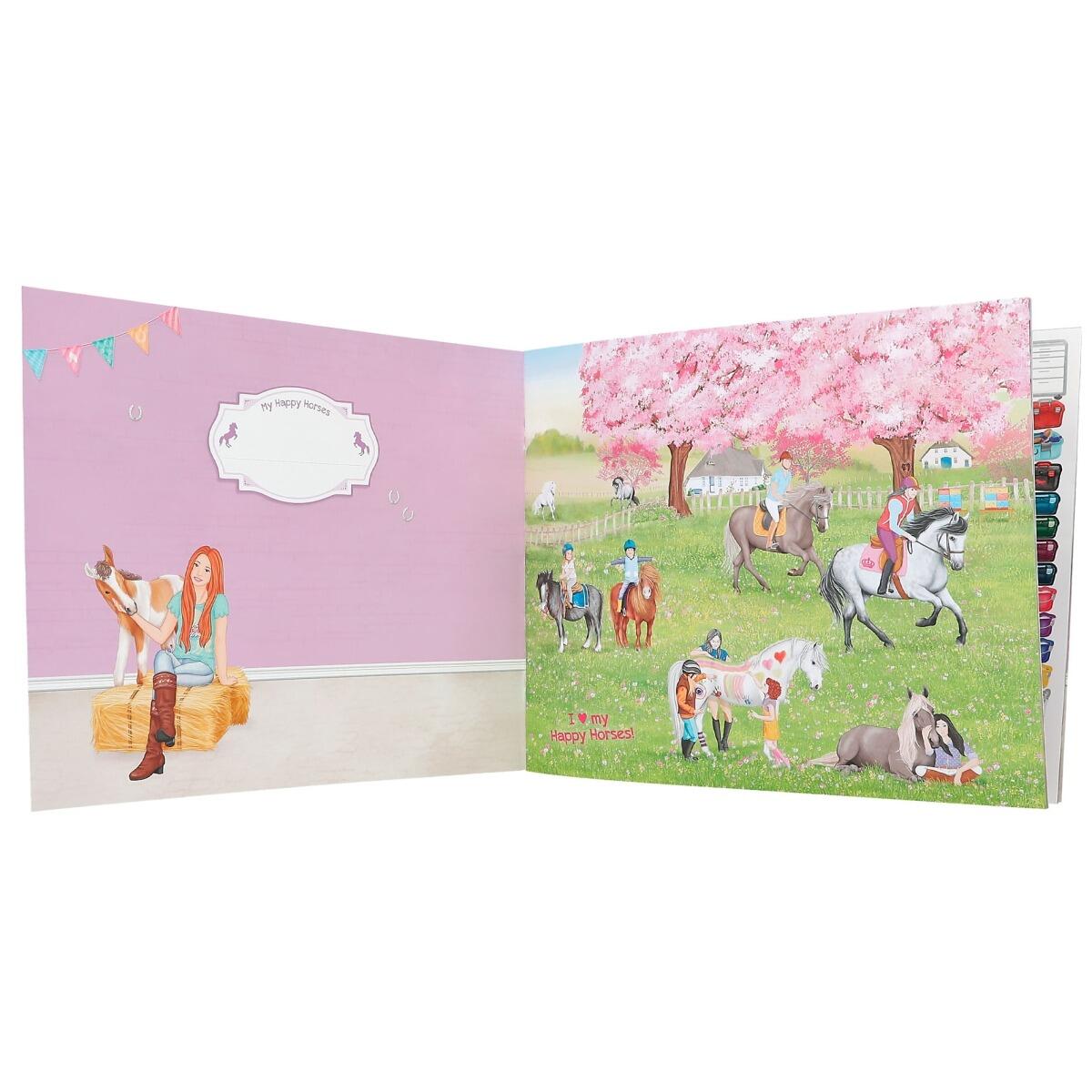 Create Your Happy Horse Sticker Book