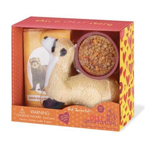Our Generation Pet Ferret Set