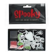 Spooky stamp set