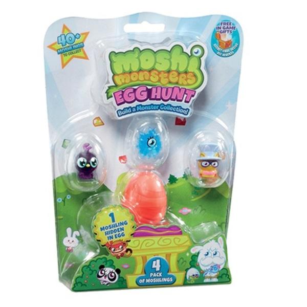 Moshi Monsters Egg Hunt 4 pack