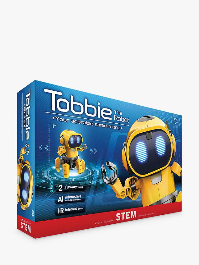 Tobbie the Self-Guiding AI Robot