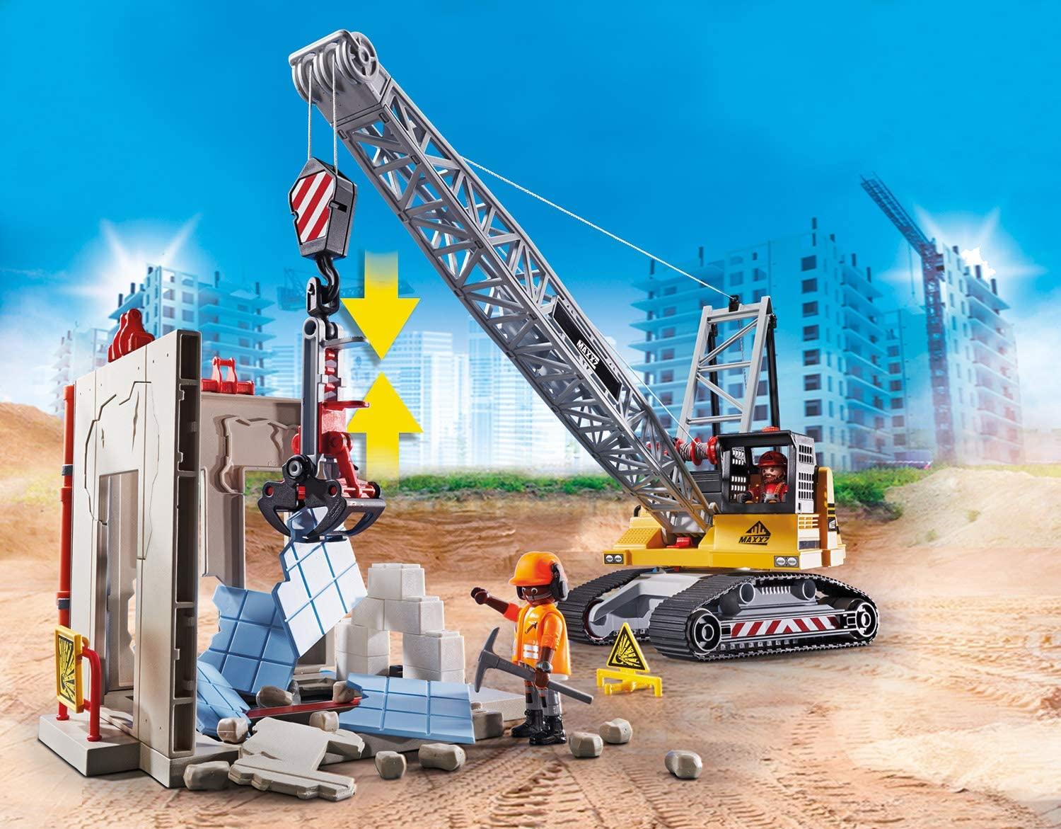 City Action Construction Demolition Crane with Working Winch