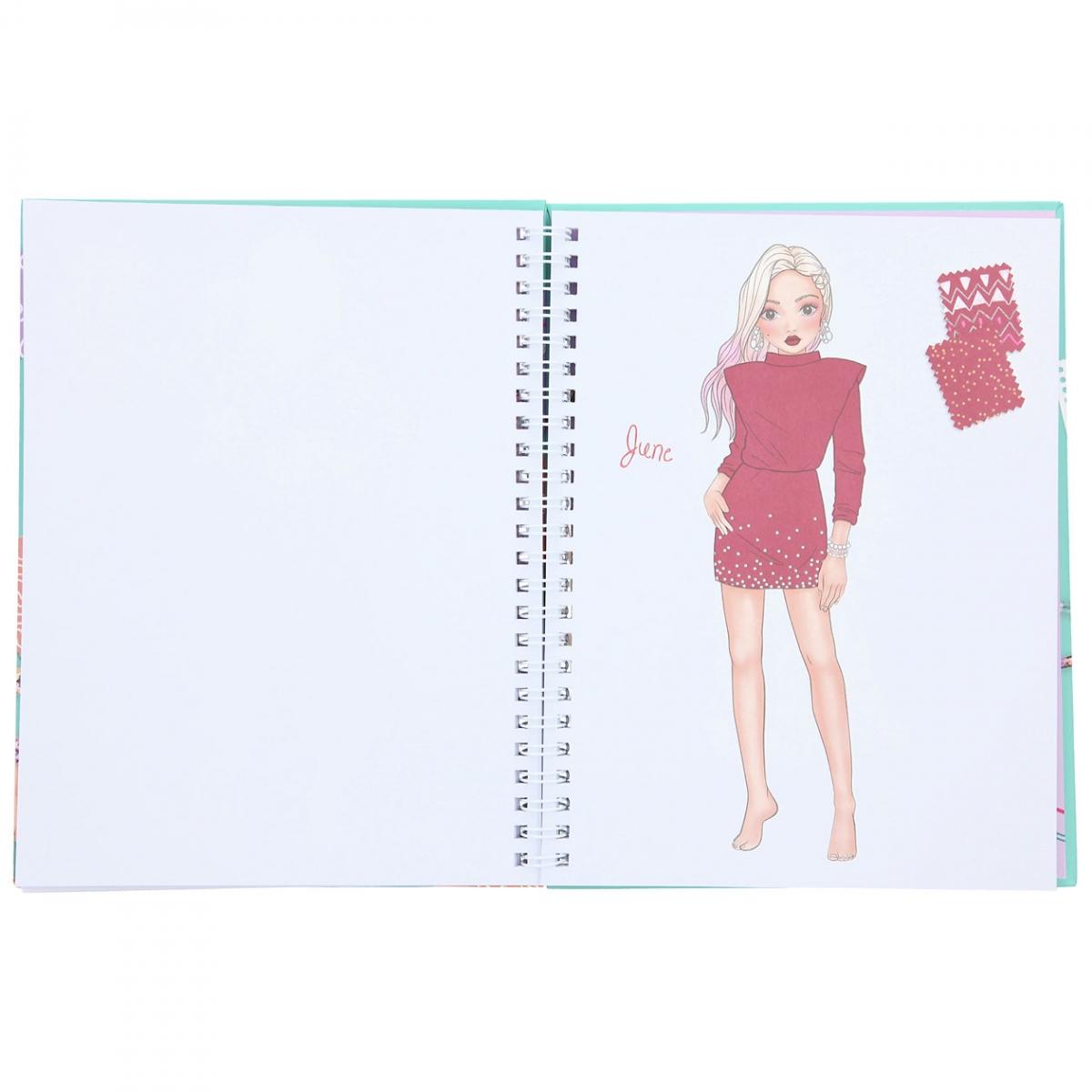 TOPModel Fashion Doodle Book