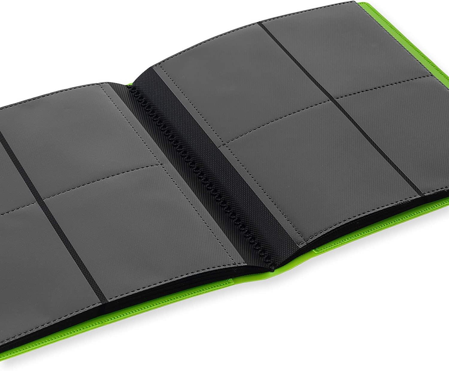 Vaultx 9 pocket binder Green