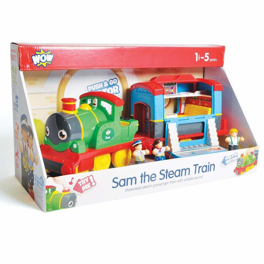 WOW,toy,toys,friction,vehicle,sam,the,steam,train,sammy