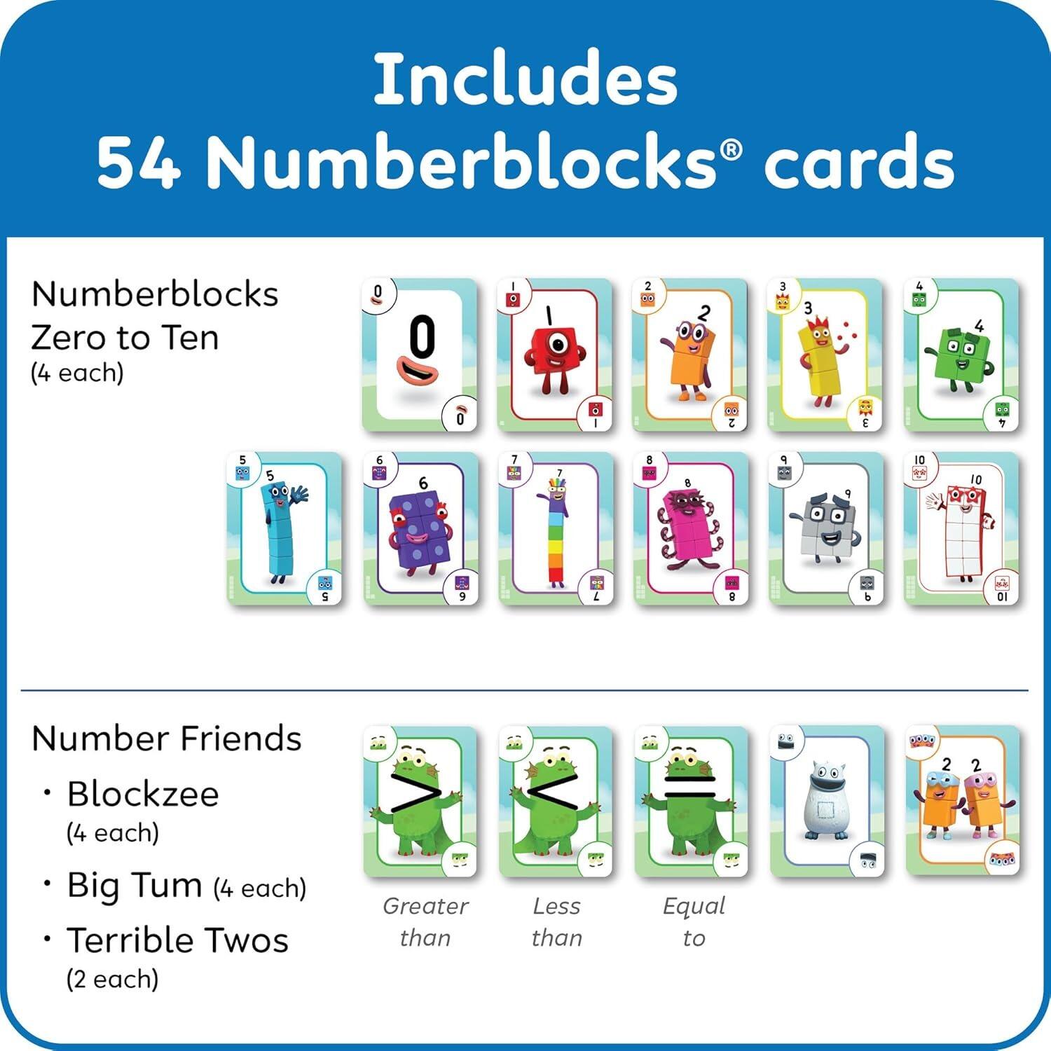 Numberblocks Playing Cards
