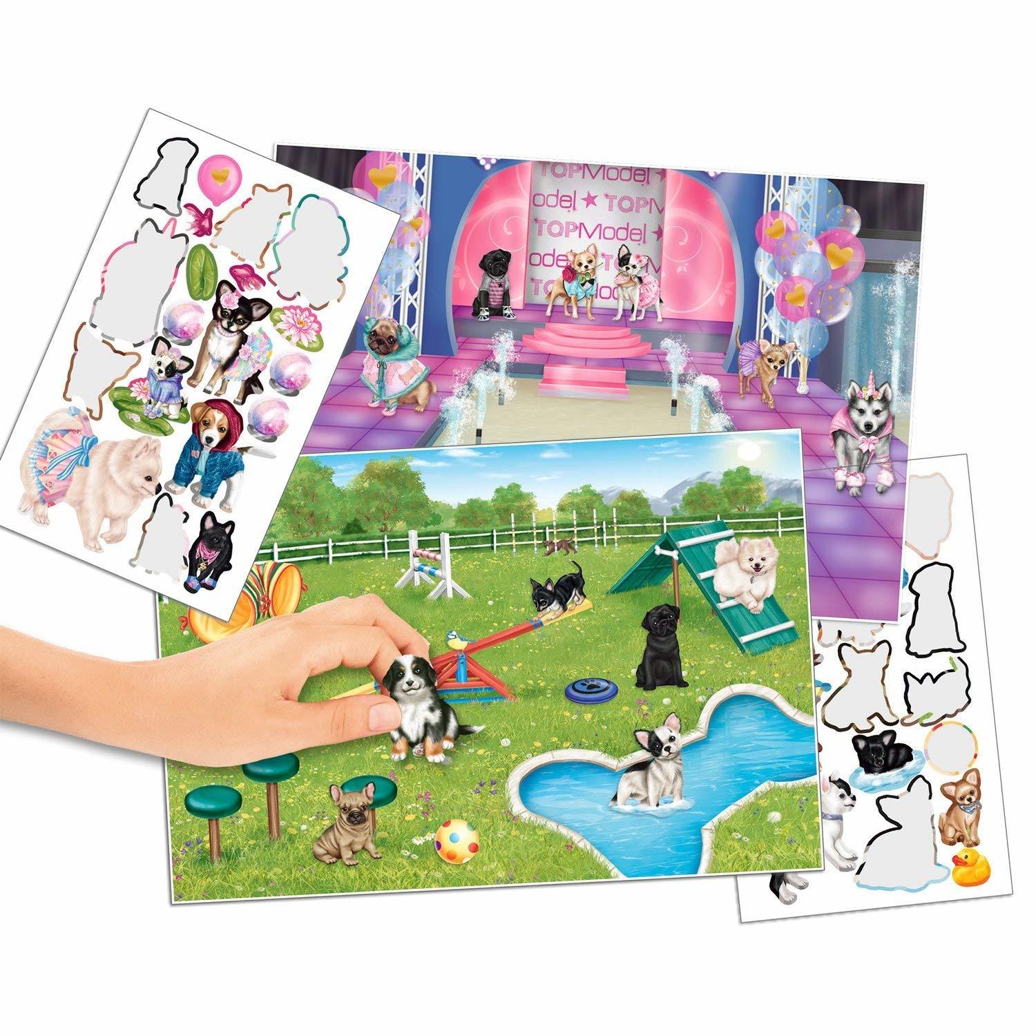 TopModel Stickerworld Doggy