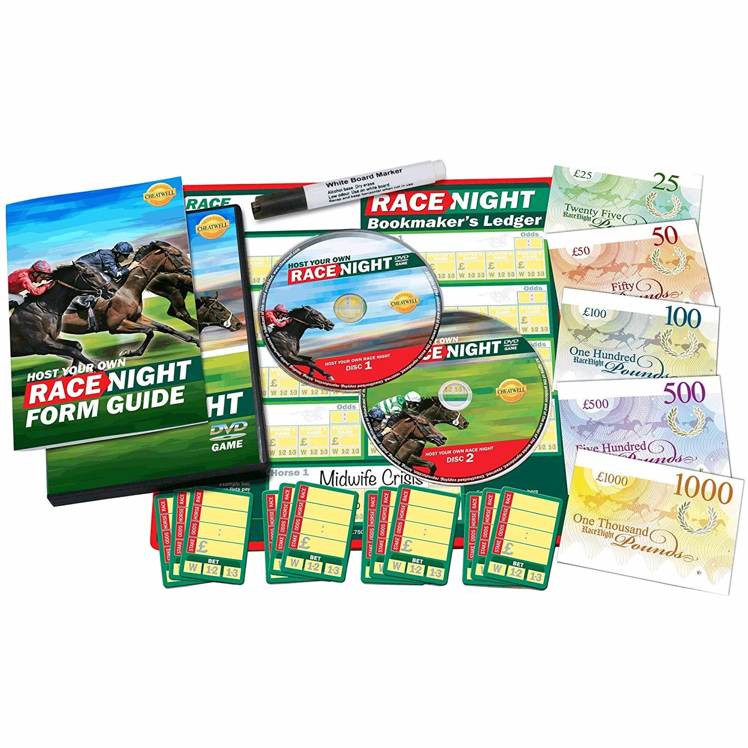 Horse Race Night DVD game