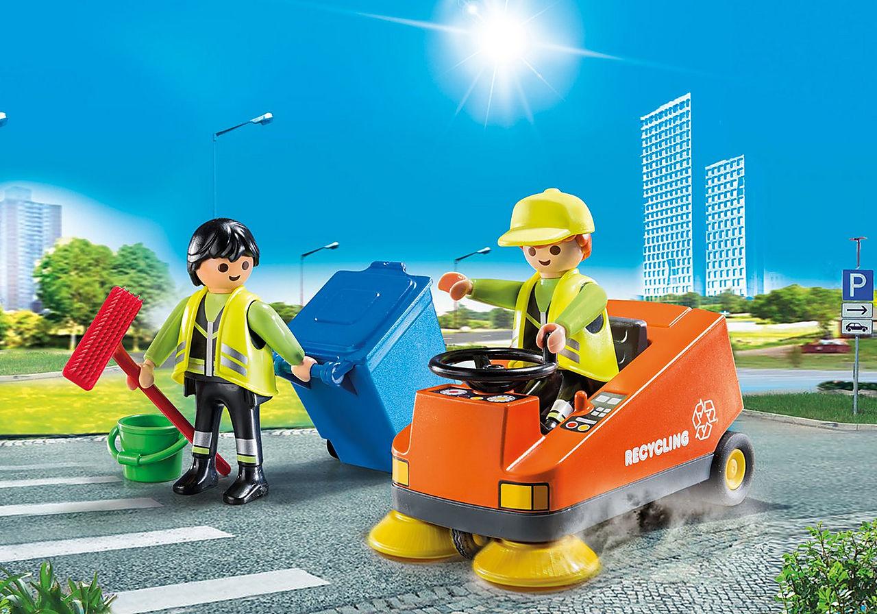 City Street Sweeper