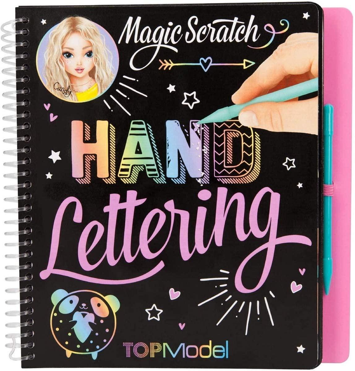Top Model Magic Scratch Hand Lettering Book