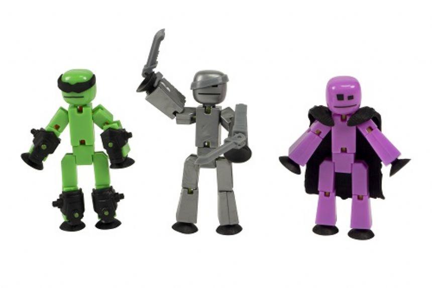 Stikbot Off the Grid Raptus,Shift,Regalius