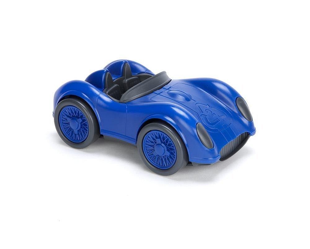 Blue Race Car