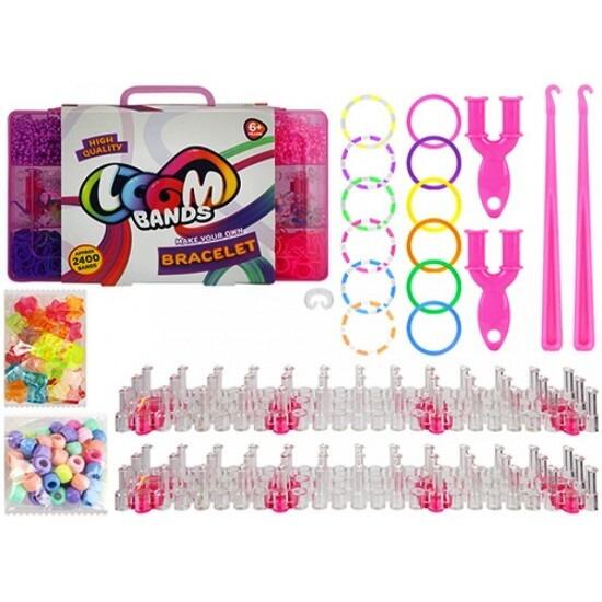 Loom Band 2400-piece Set in Carry Case