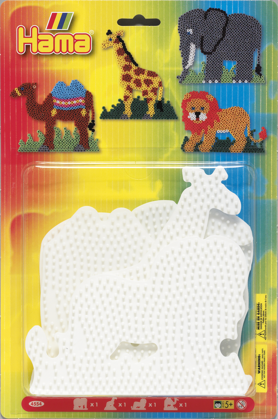 HAMA Pegboard blister Wild Animal