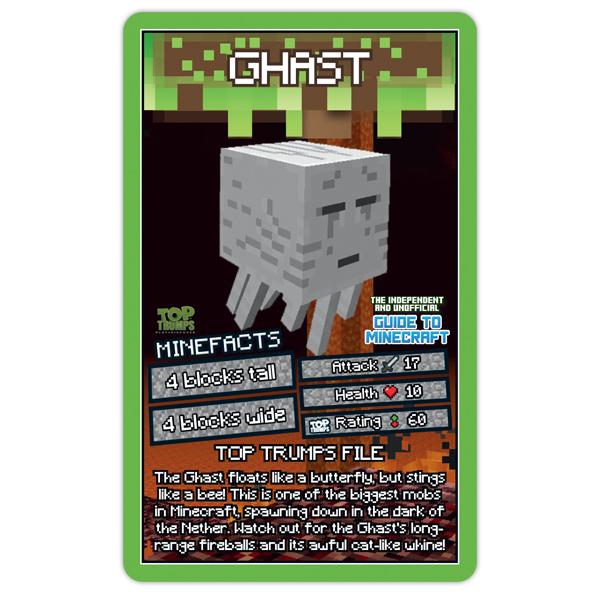Top Trumps - Minecraft, Independent and Unofficial Guide