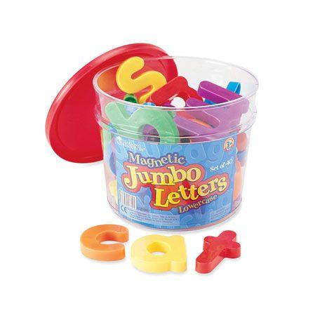 Jumbo Lower Case Magnetic Letters