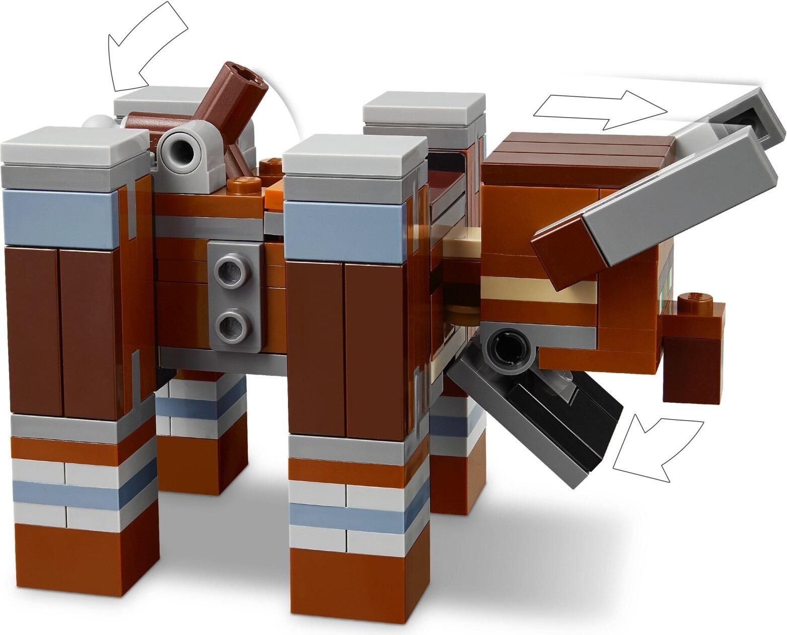 Lego Minecraft - The Pillager Outpost and Ravager