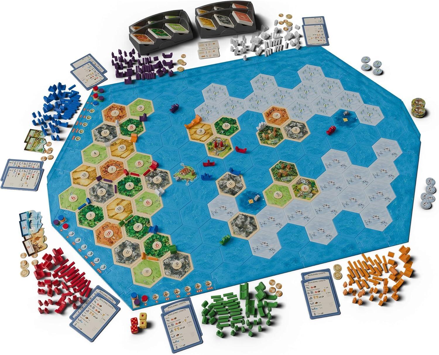 Catan Explorers & Pirates 5-6 player expansion Version 6