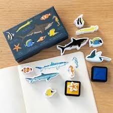 Ocean stamp set