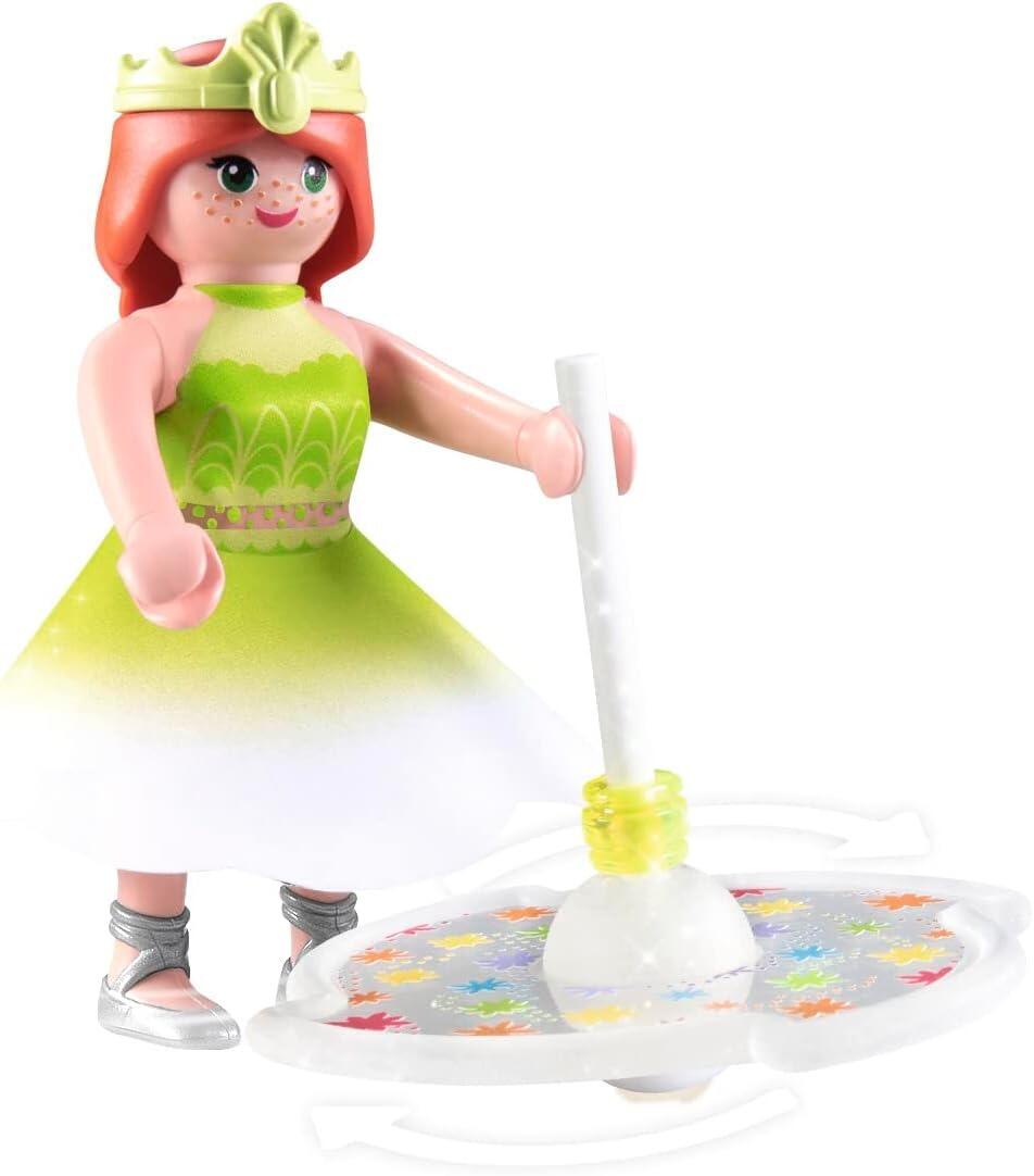 Rainbow Spinning Top with Princess