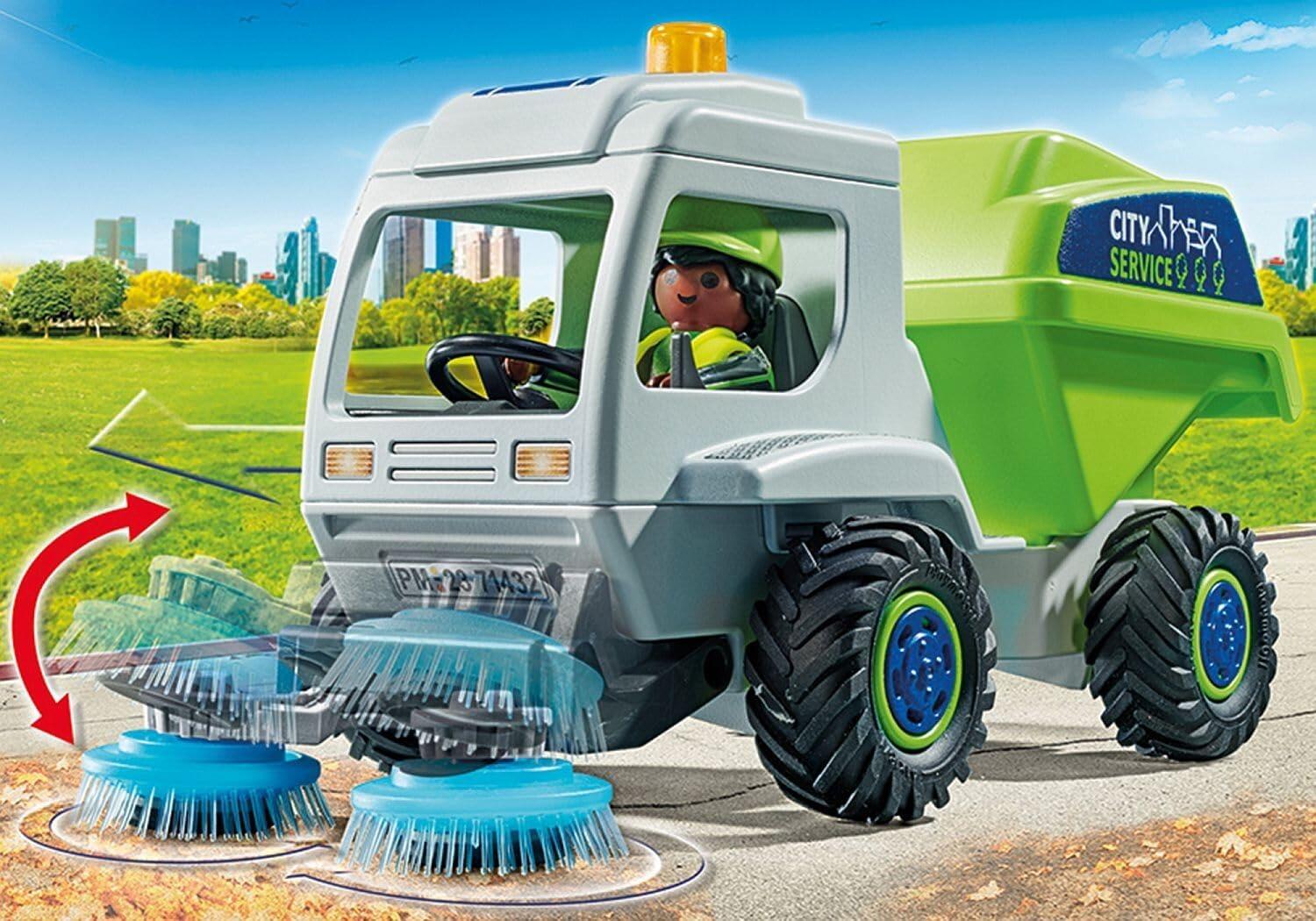 Street Sweeper Vehicle