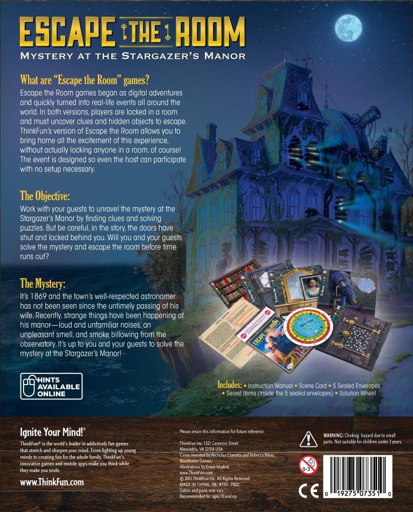 Escape the Room - Mystery at the Stargazer’s Manor