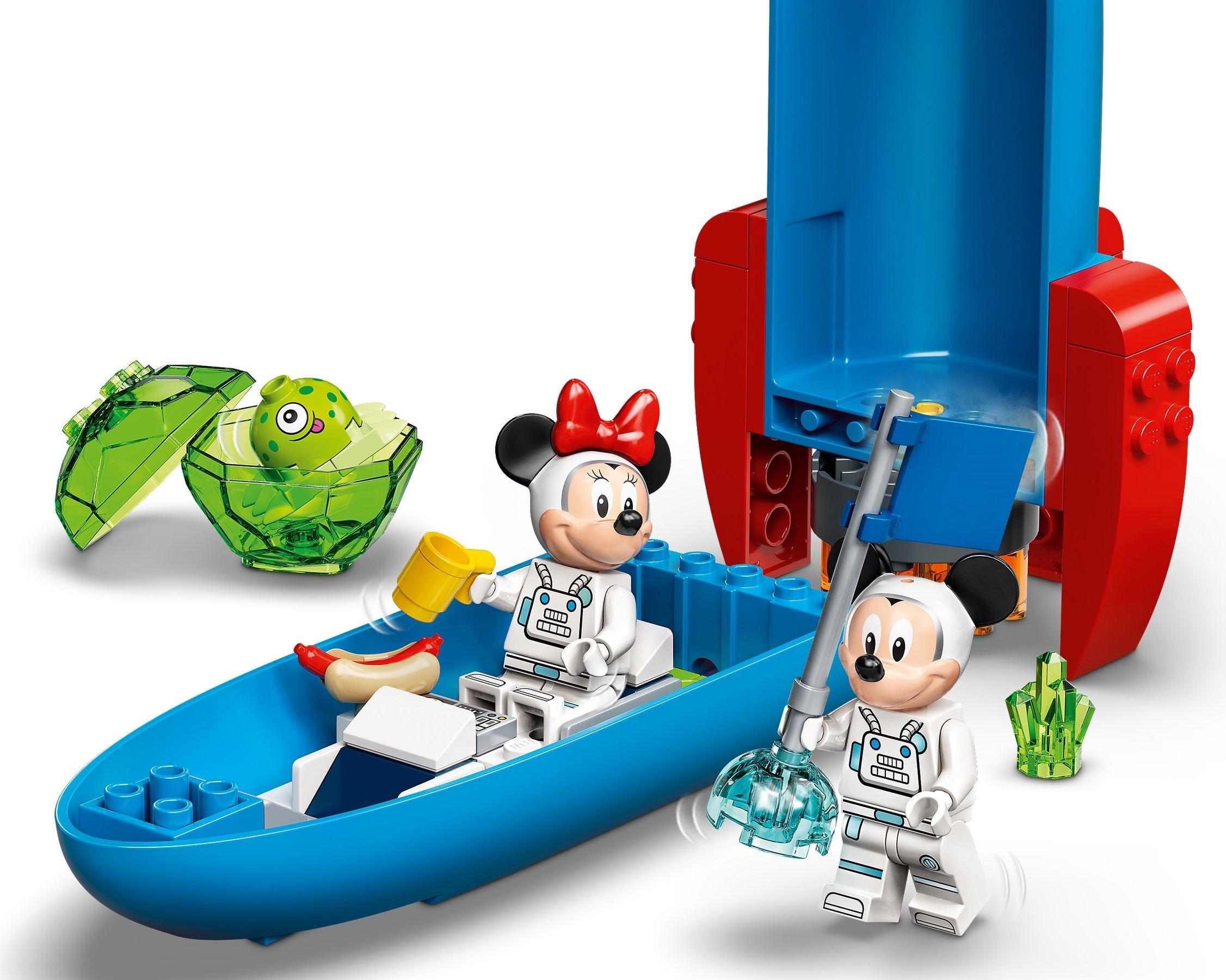 Mickey Mouse and Minnie Mouse's Space Rocket