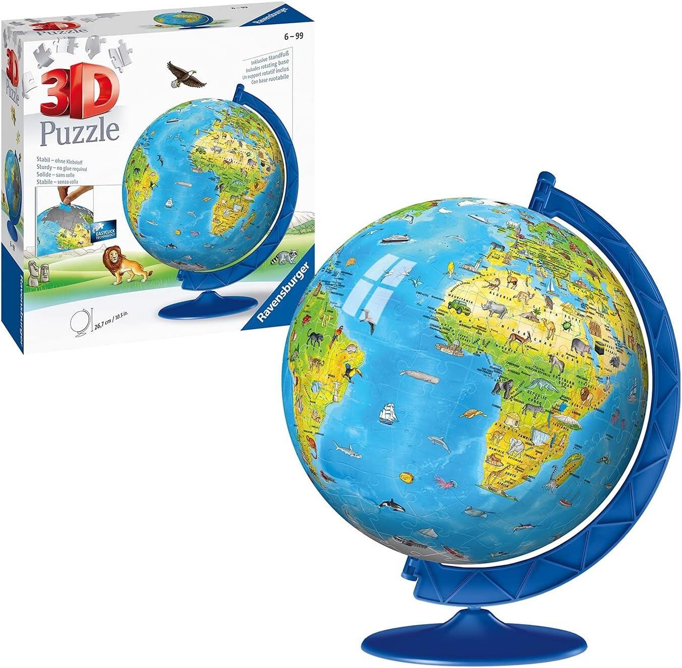 Ravensburger 3D Childrens World Map