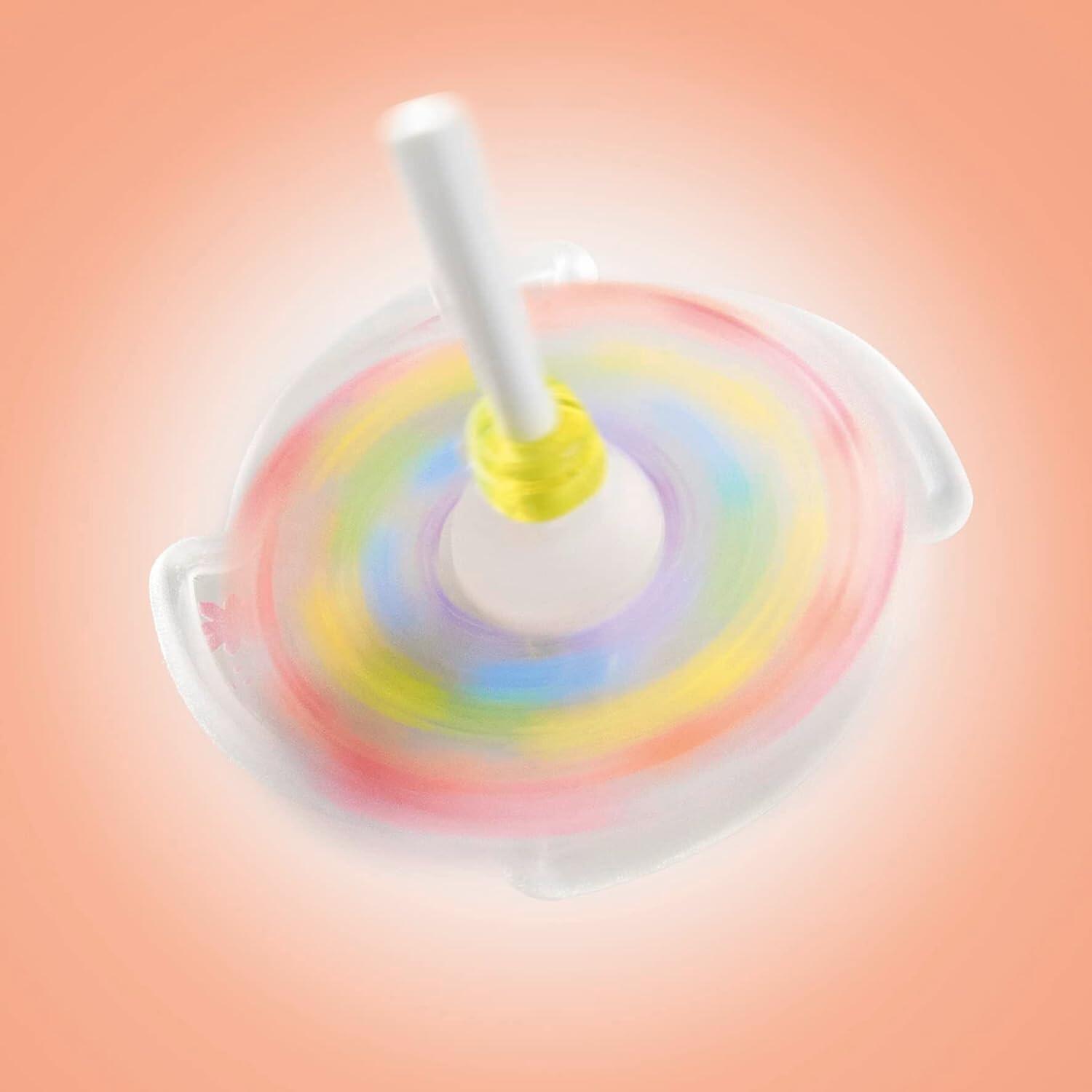 Rainbow Spinning Top with Princess