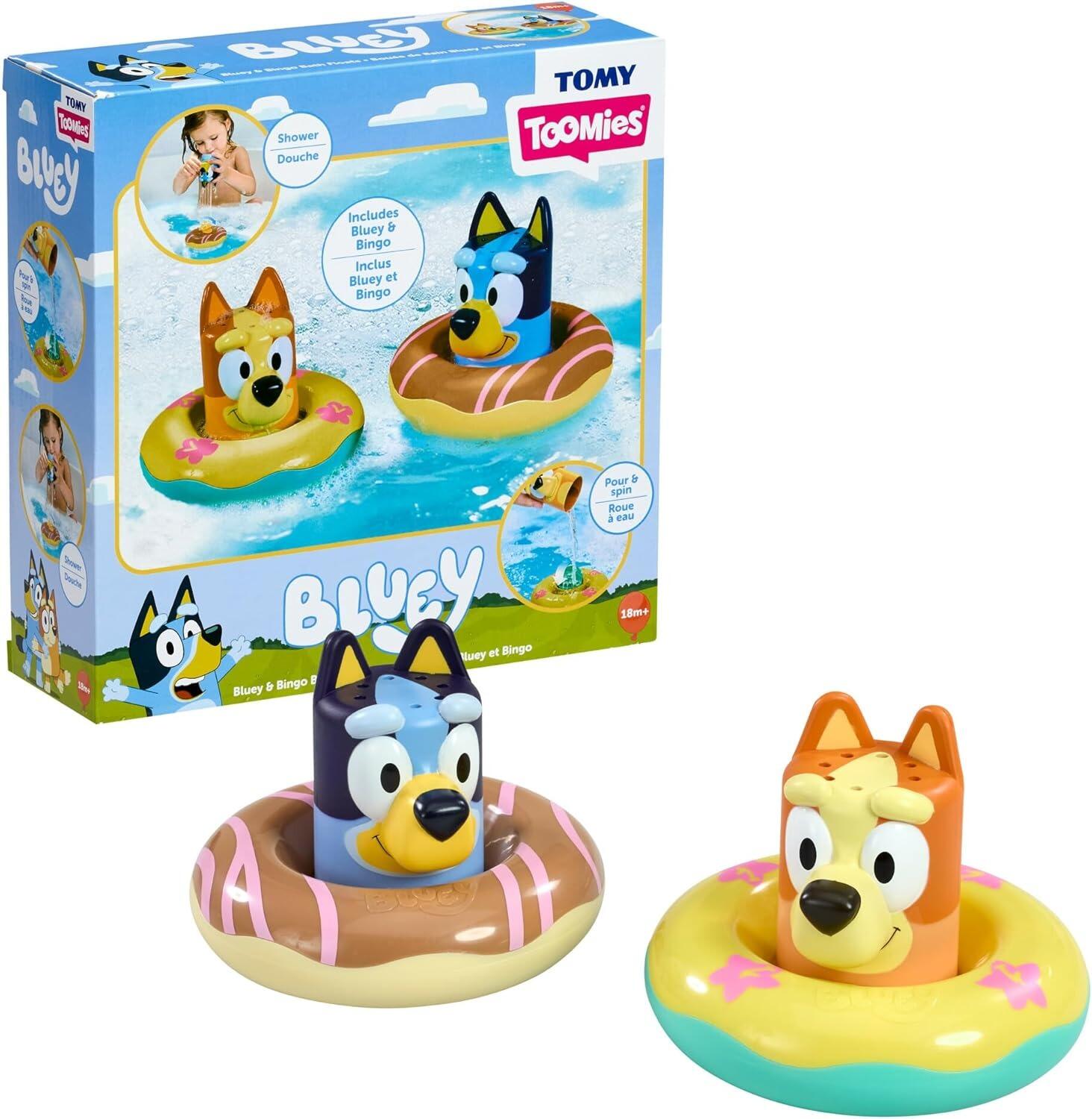 Bluey and Bingo Bath Floats