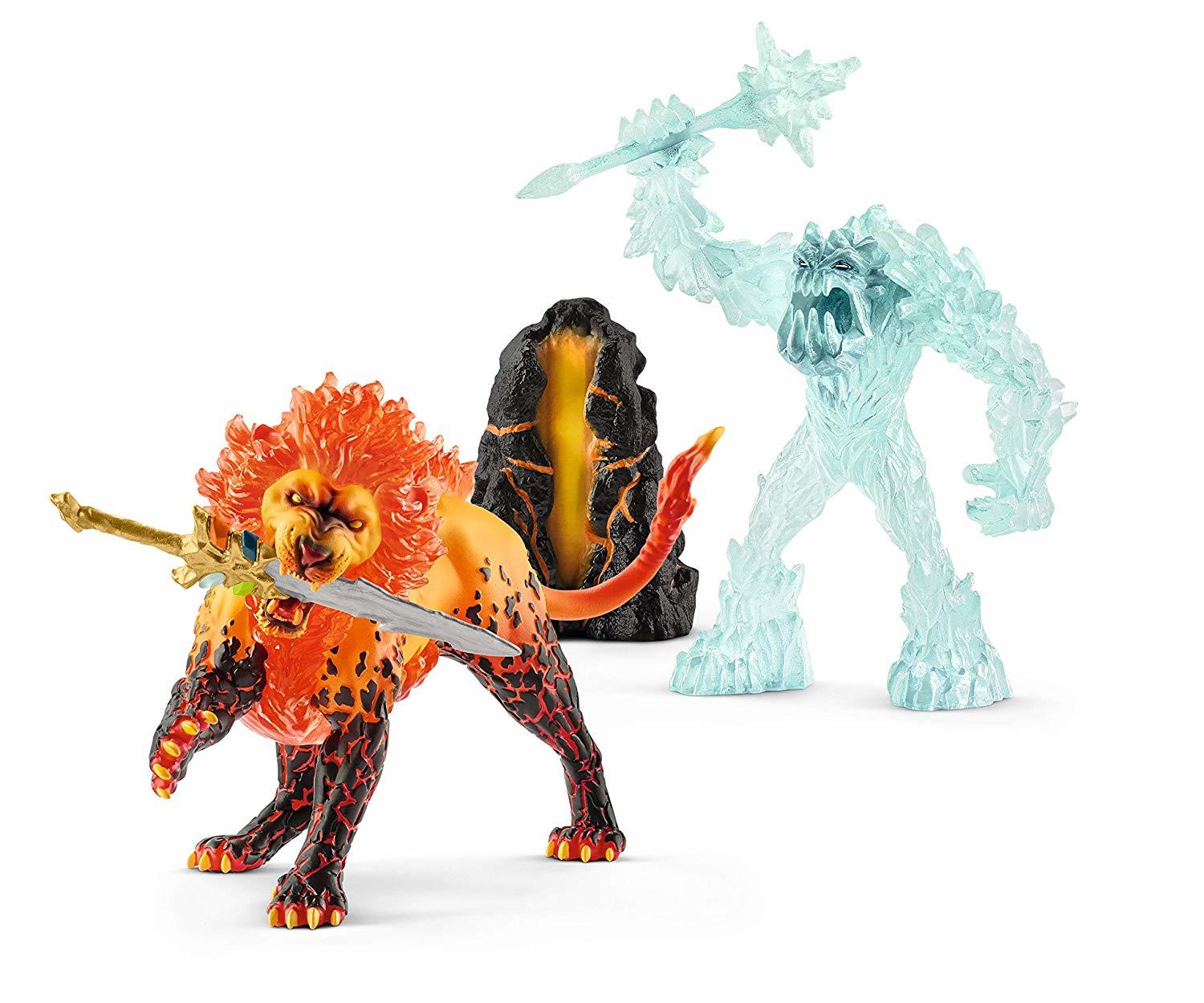 Battle for the Superweapon - Frost Monster vs. Fire Lion