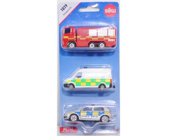 1:87 Set of Emergency Vehicles