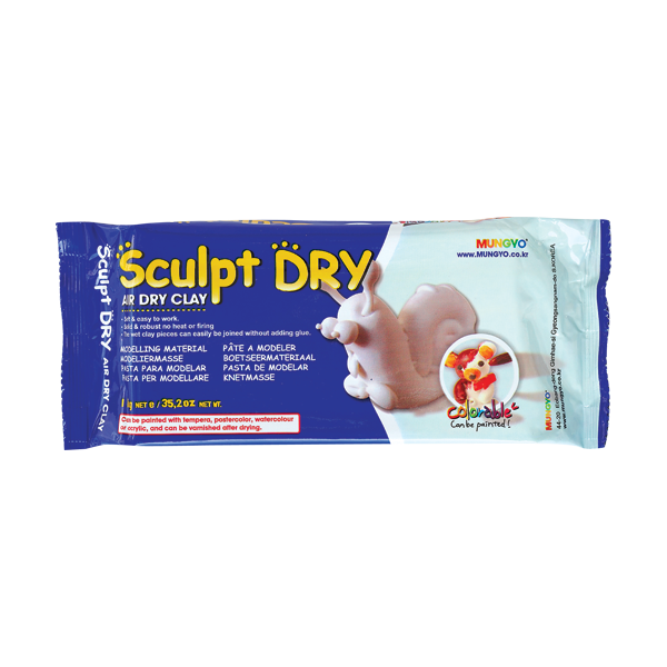 Air-Drying Clay - White 1kg