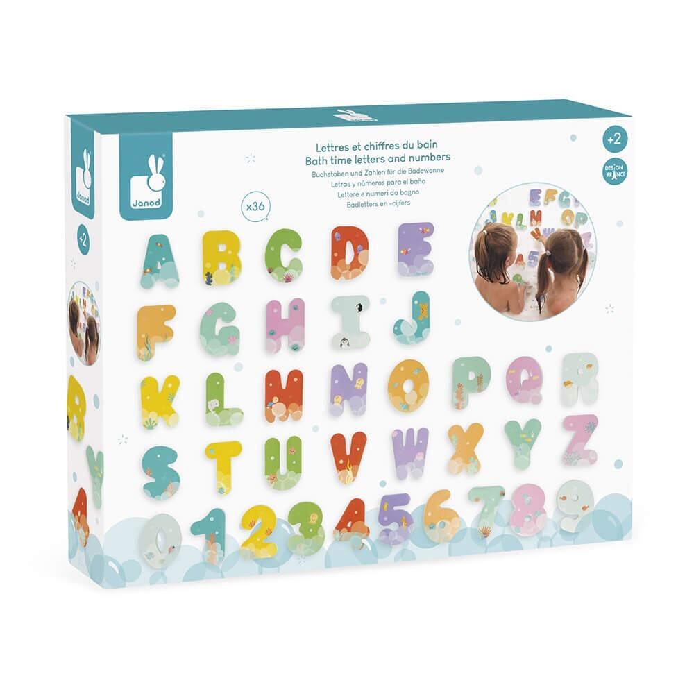 Bathtime Letters and Numbers