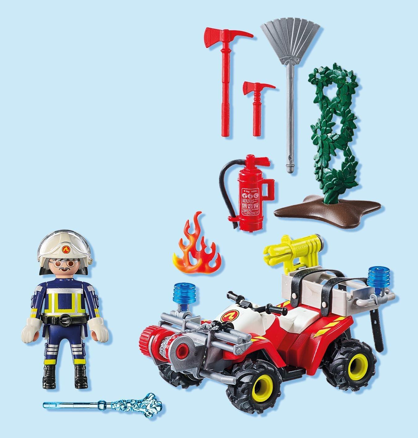 Playmobil Firefighting Quad