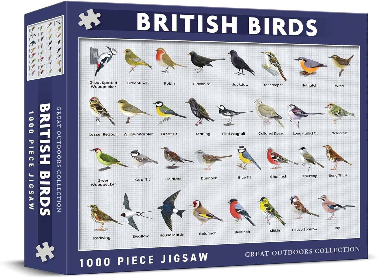 British Birds Jigsaw