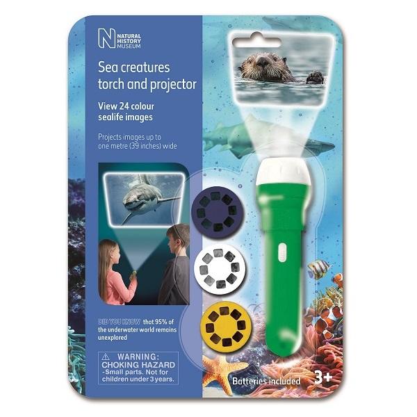 Sea Creatures Torch and Projector National History Museum