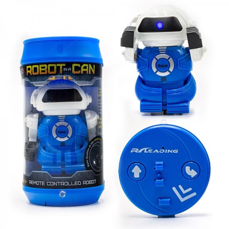 Robot in a Can Blue