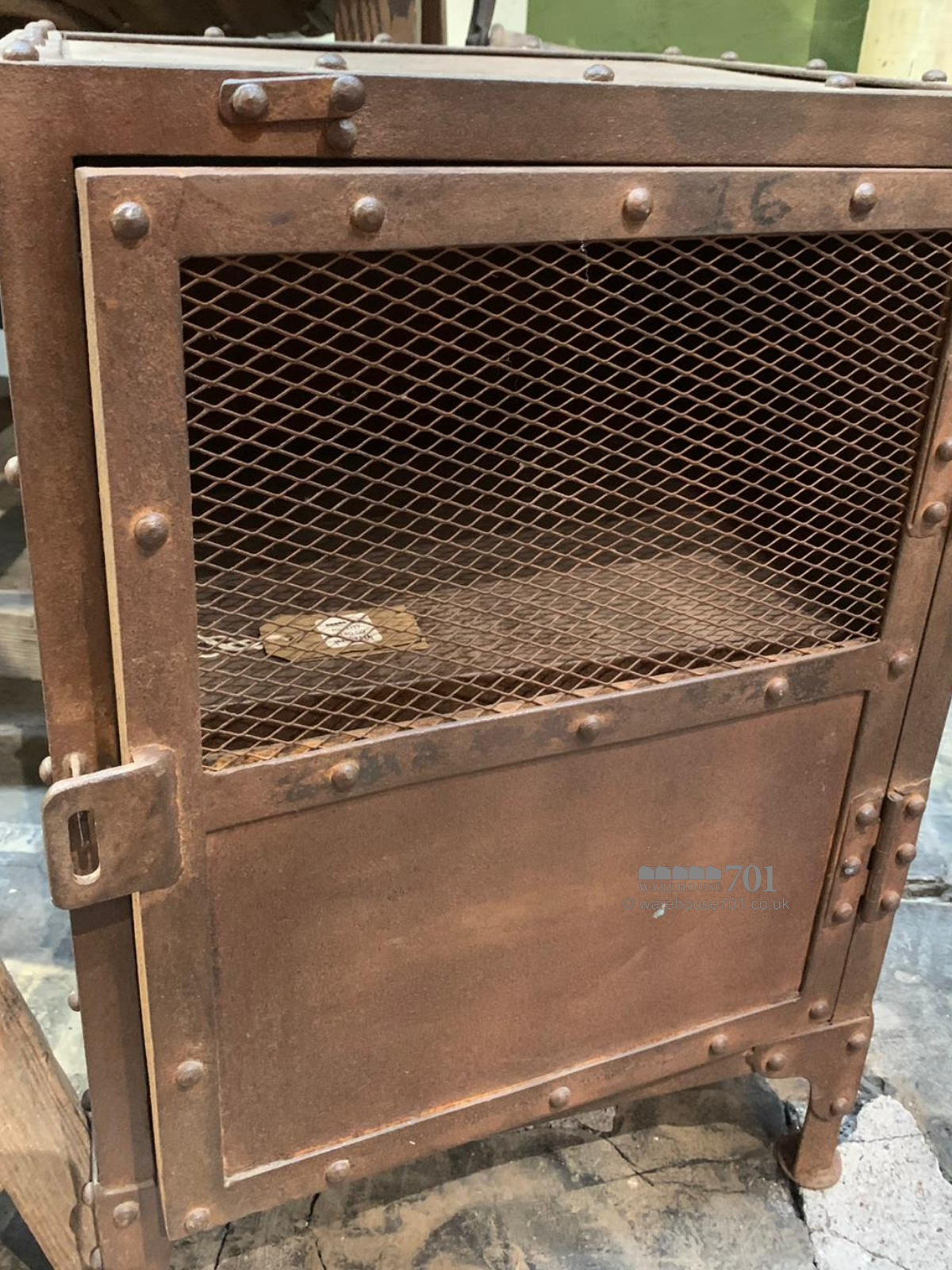 iron storage cabinet