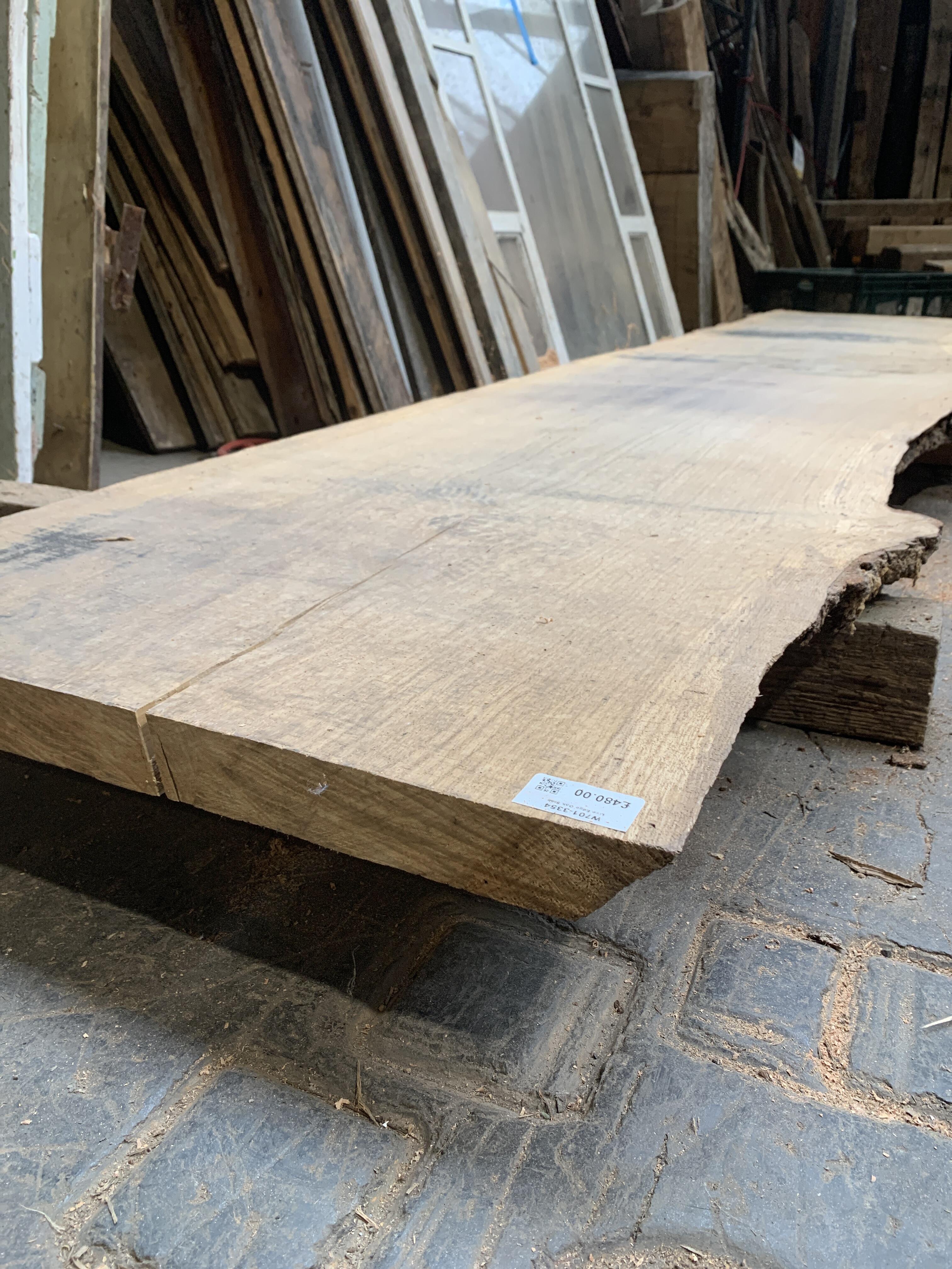 Live Edge Oak Slab