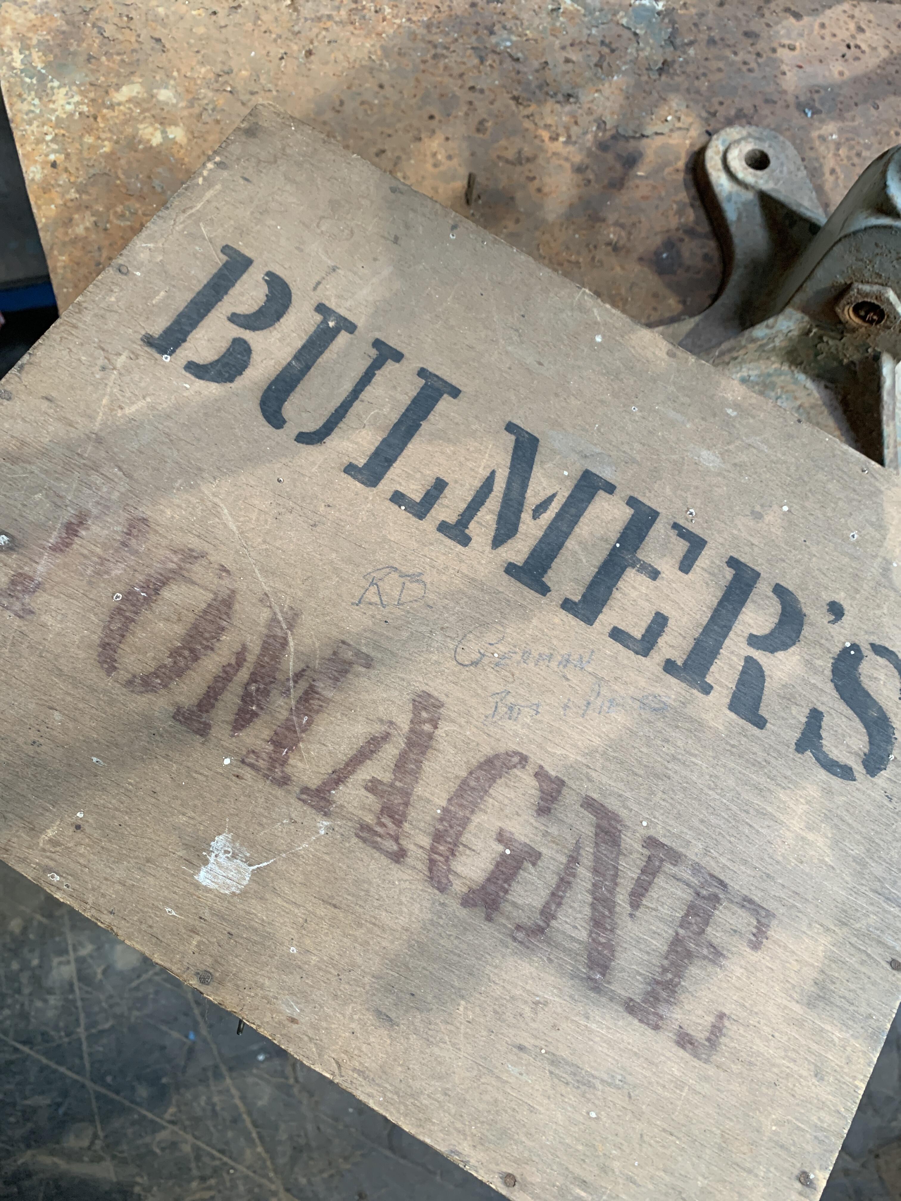 Vintage Bulmers Pomagne Champagne Box