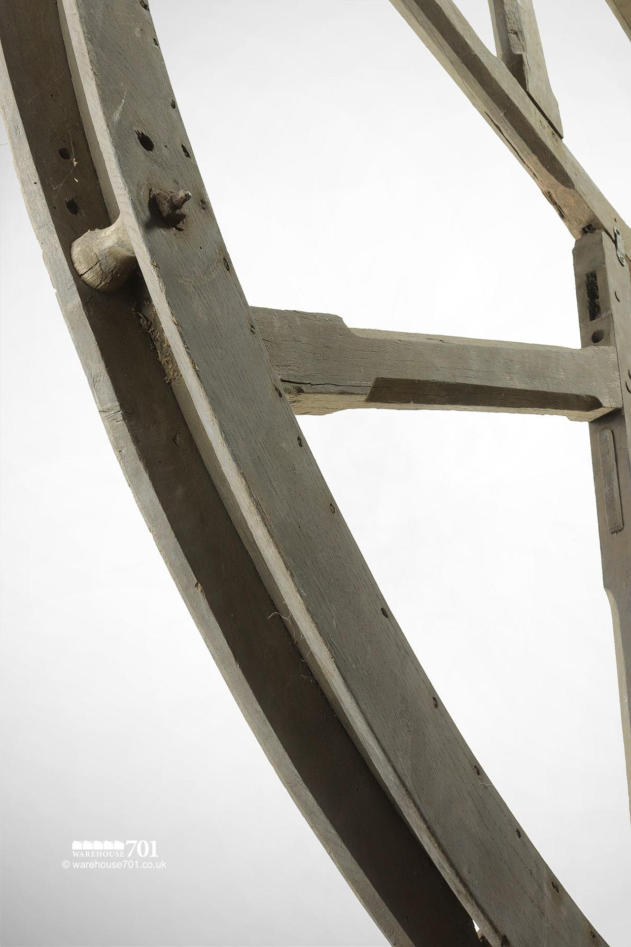 Very Large Old English Bell Wheel - Complete