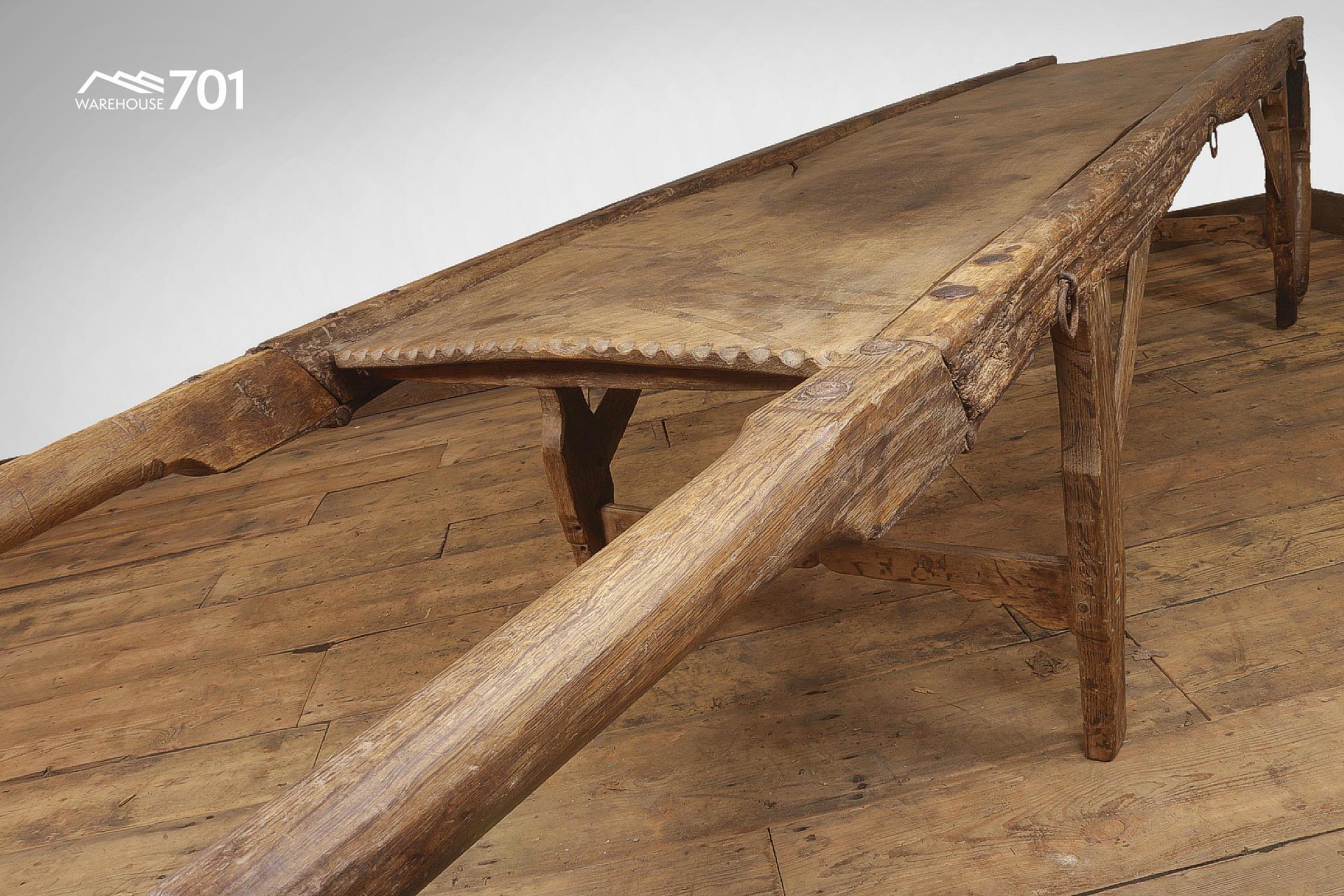 Very Early (poss C17th) Corpse or Coffin Bier or Catafalque