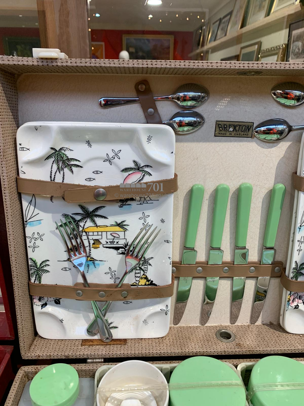 Vintage Brexton Picnic Set