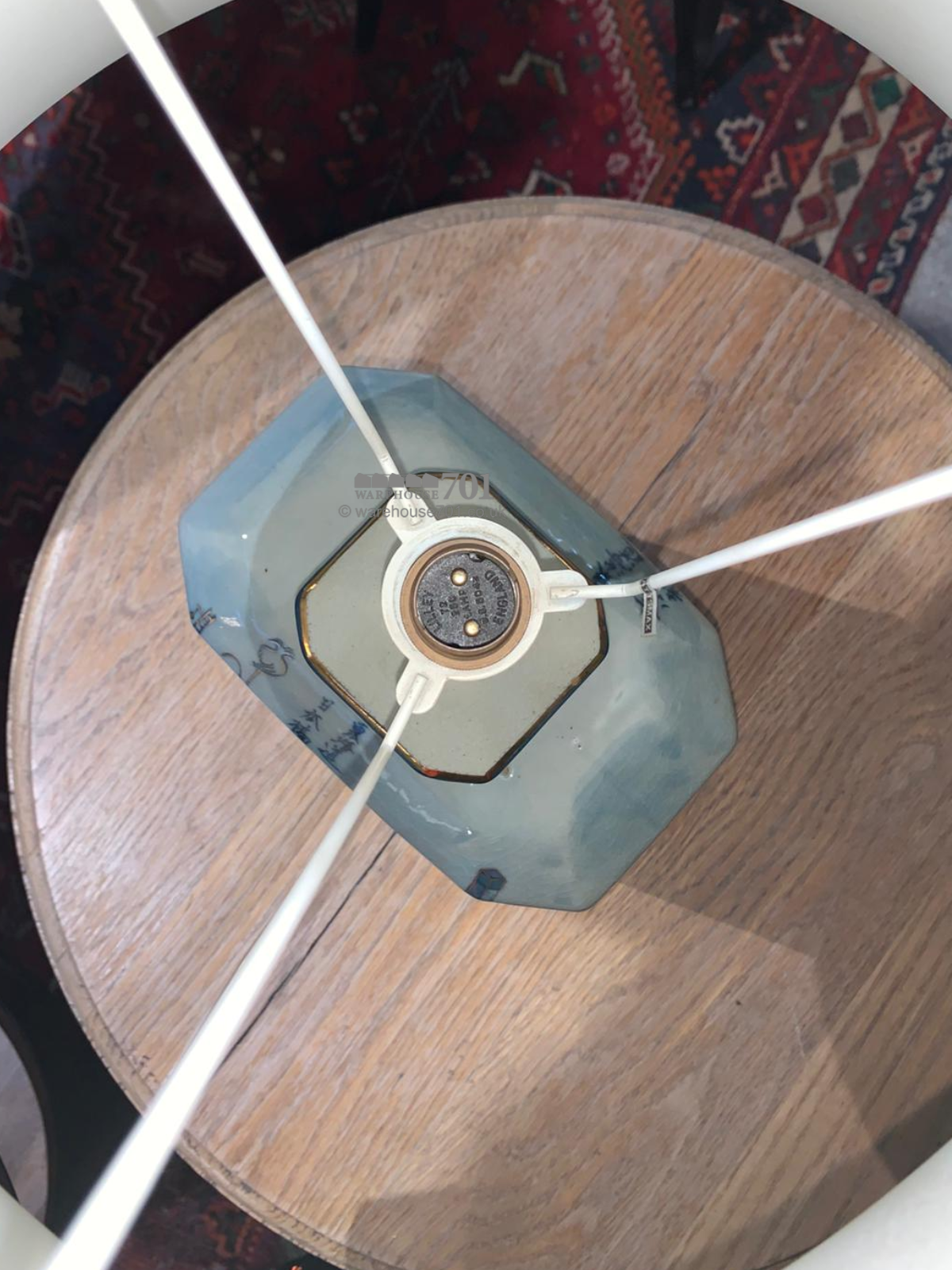 Ceramic Chinese style decorated lamps