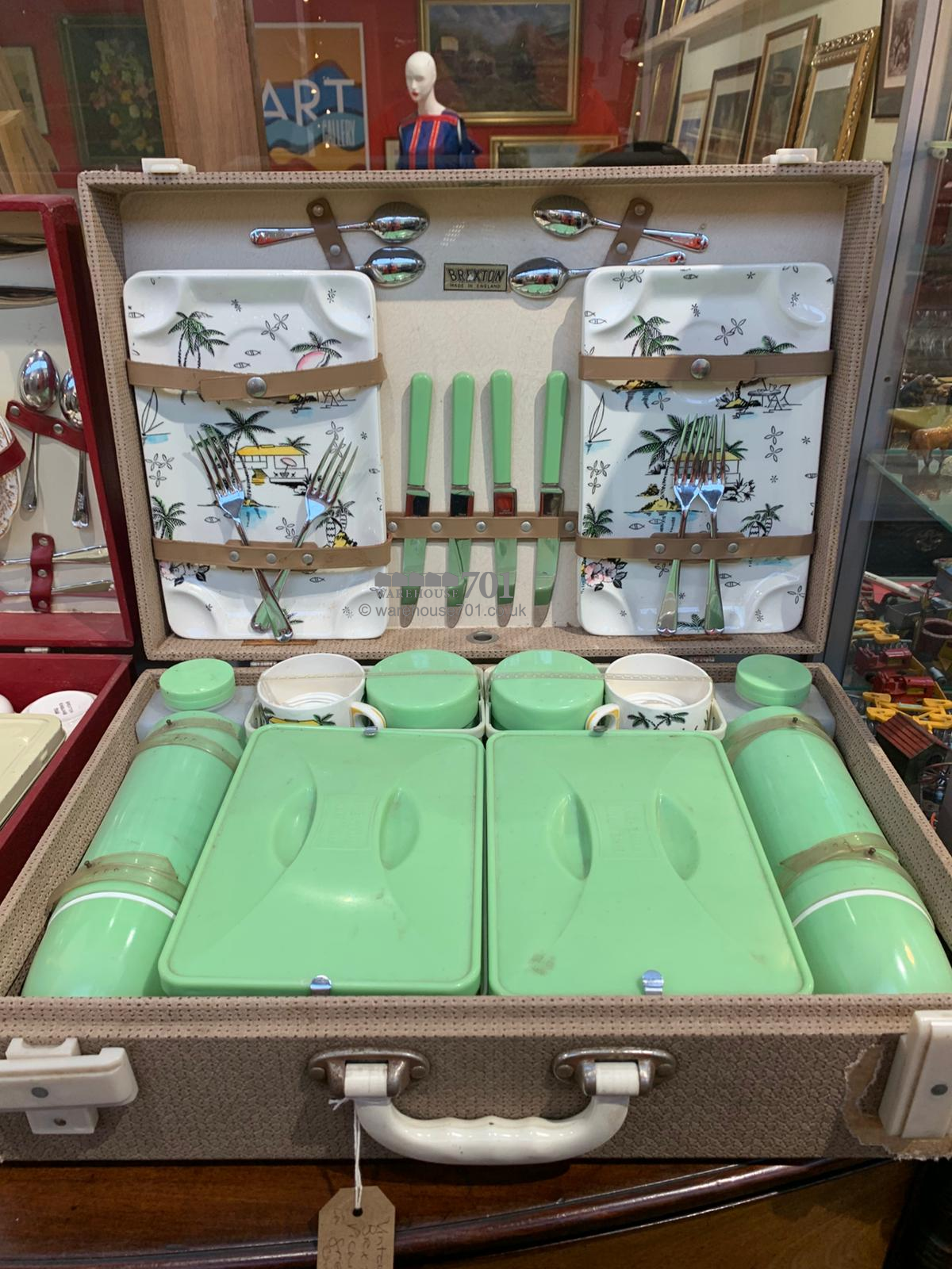 Vintage Brexton Picnic Set