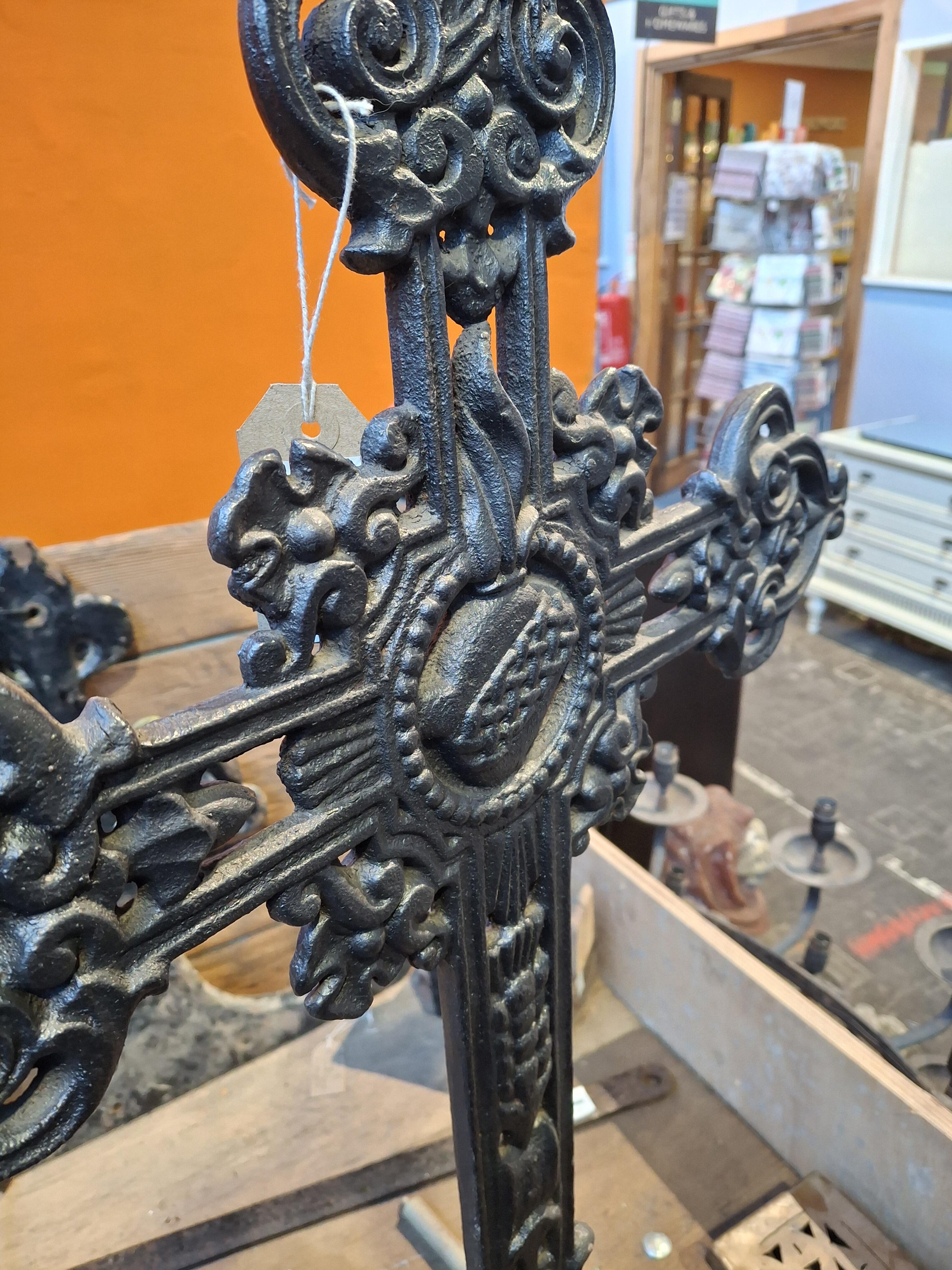 Ornate Cast Iron Cross