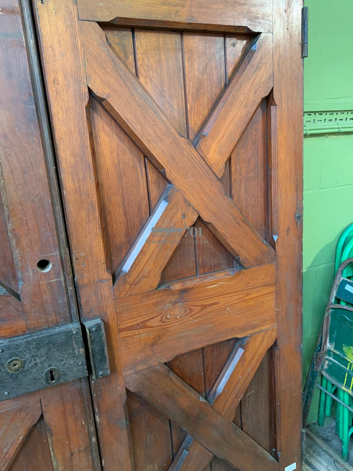 Large pair of chapel doors
