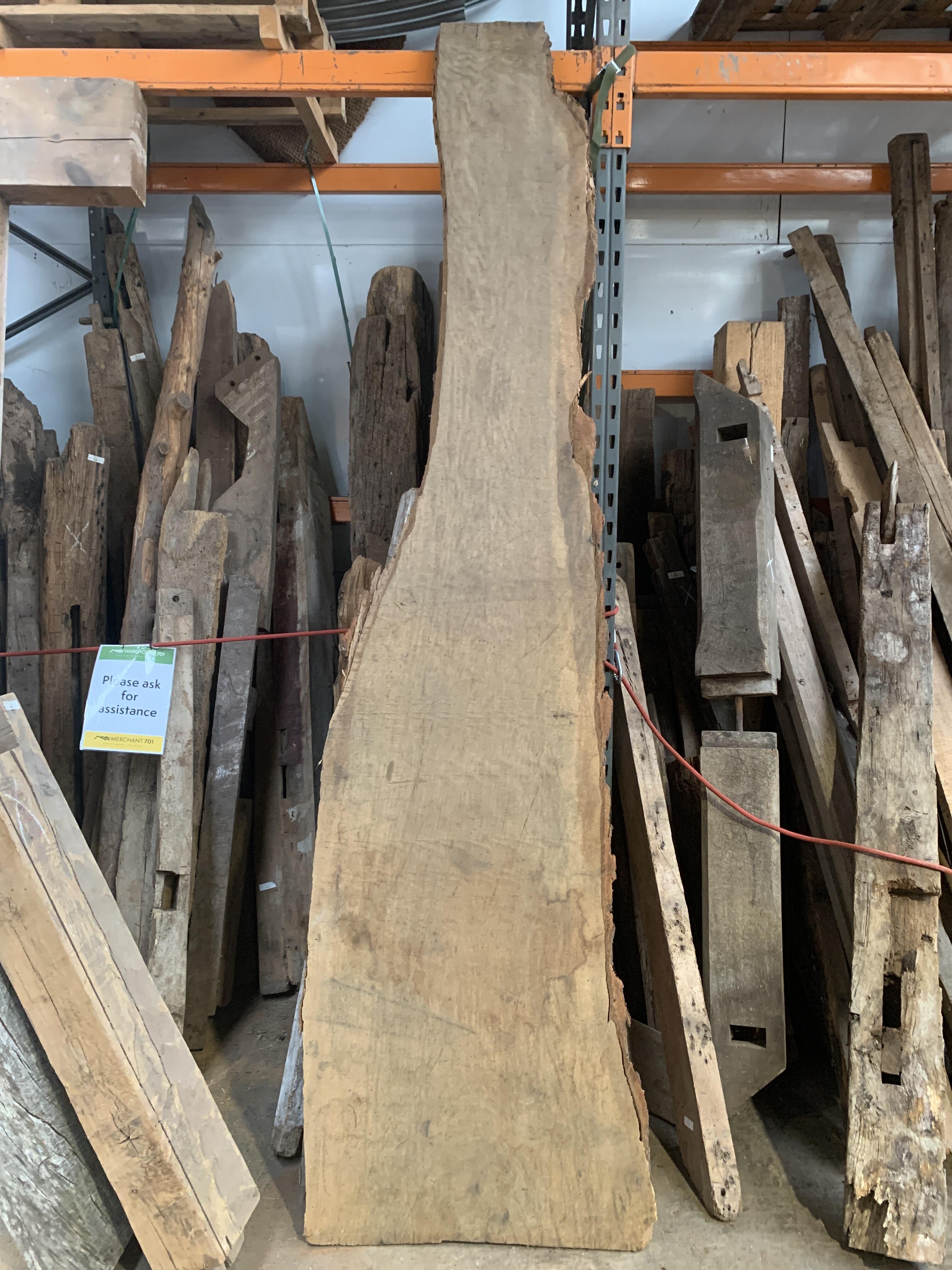 Live Edge Oak Slab