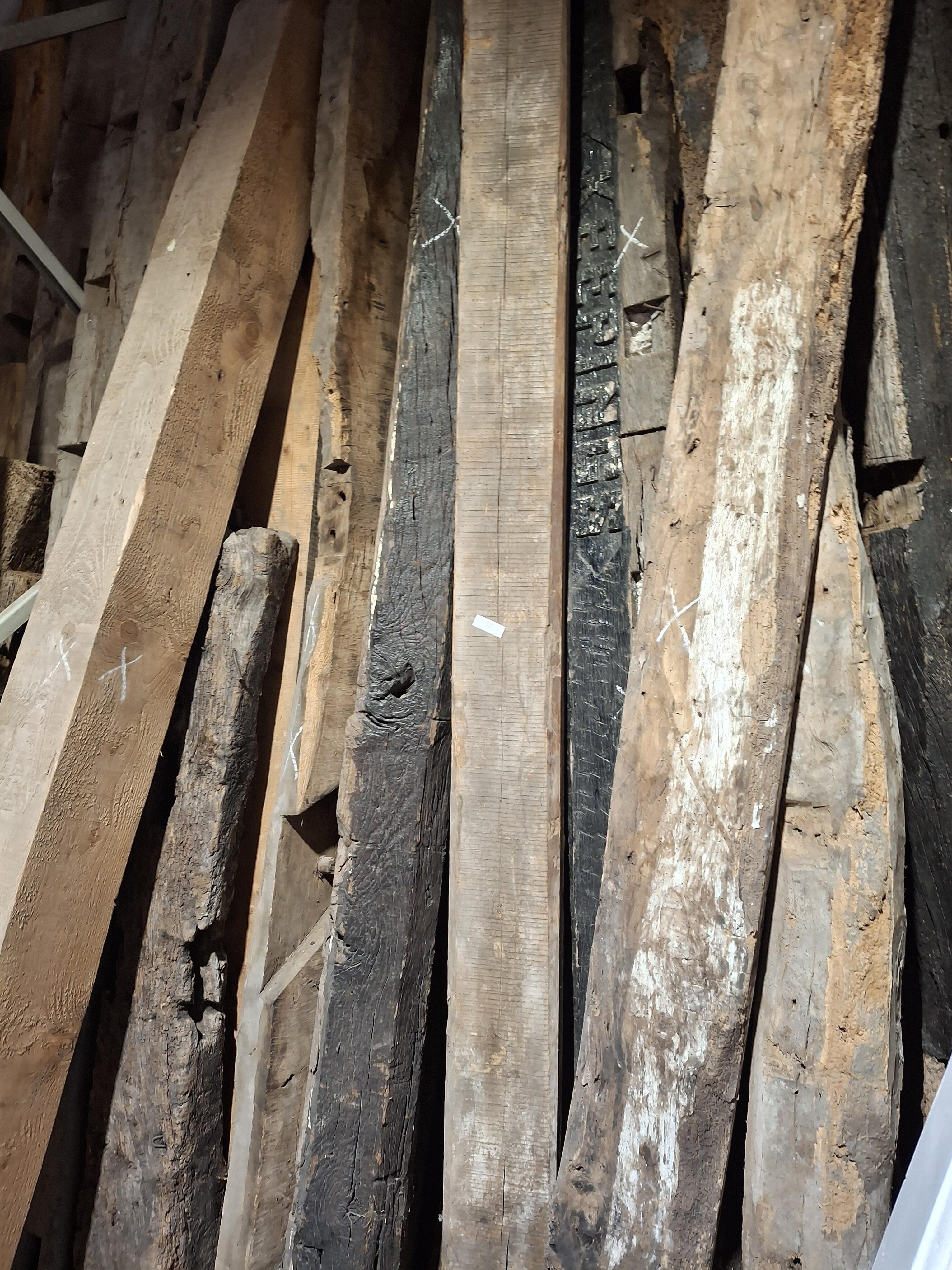 Reclaimed Hardwood Beams
